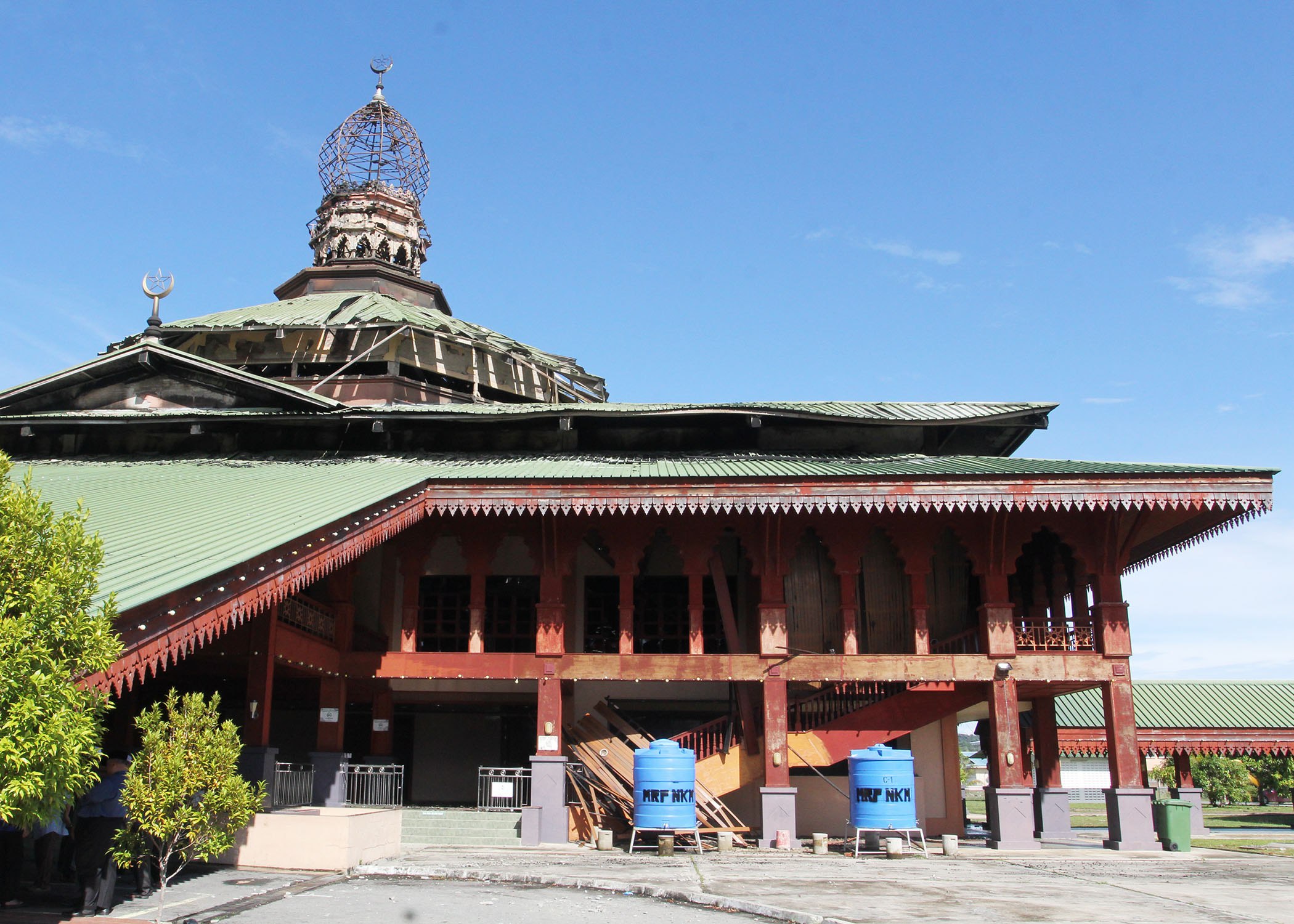 Berita - Kejadian kebakaran Masjid RPN Kampong Mentiri...