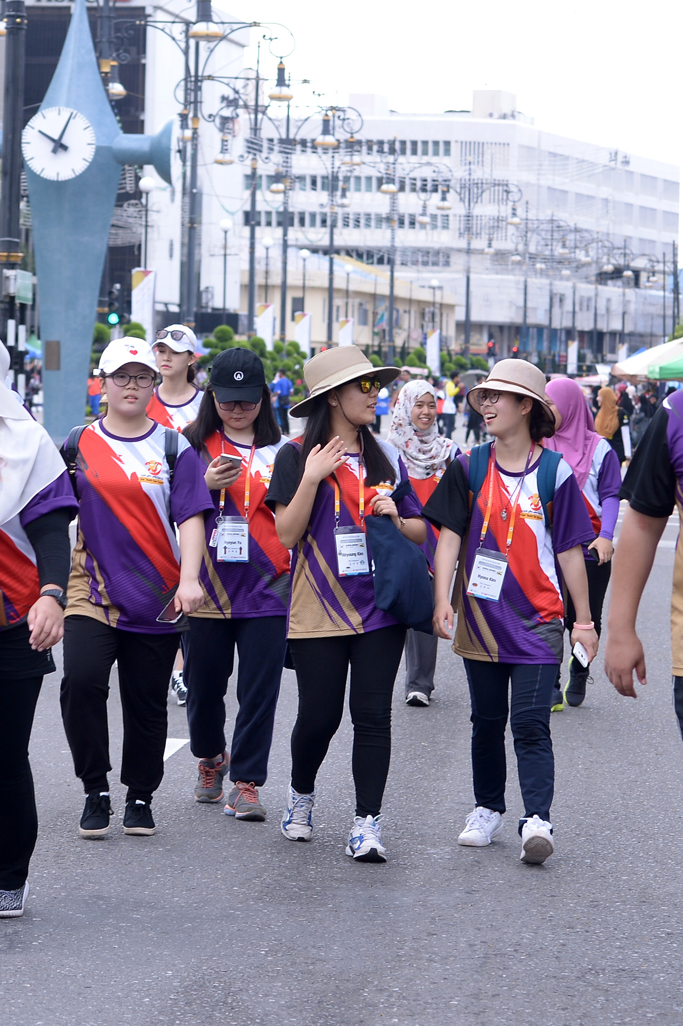 Berita - Belia Korea sertai pelbagai aktiviti riadah...