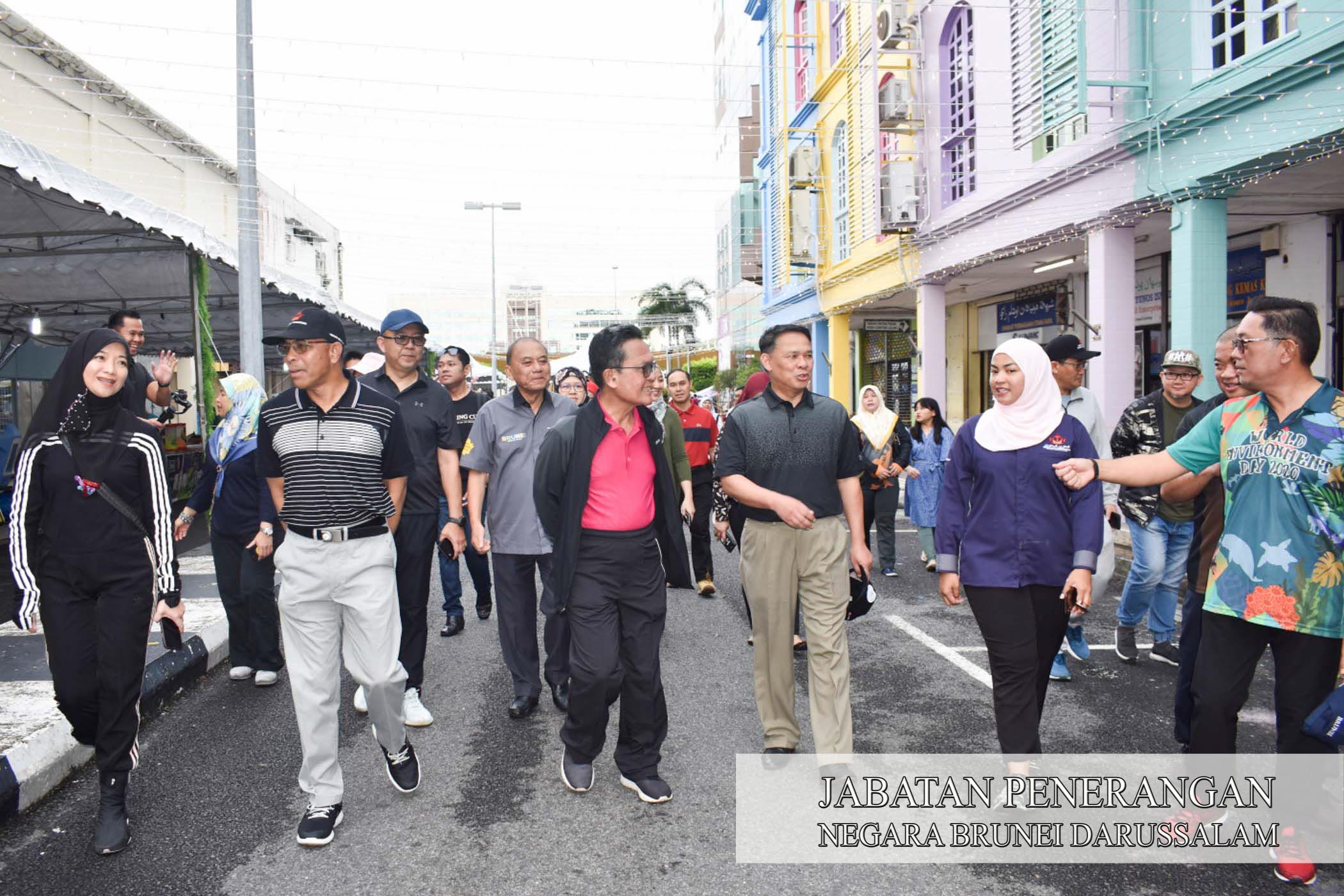 Berita 2021b - Mural penyeri Bandar Seri Begawan