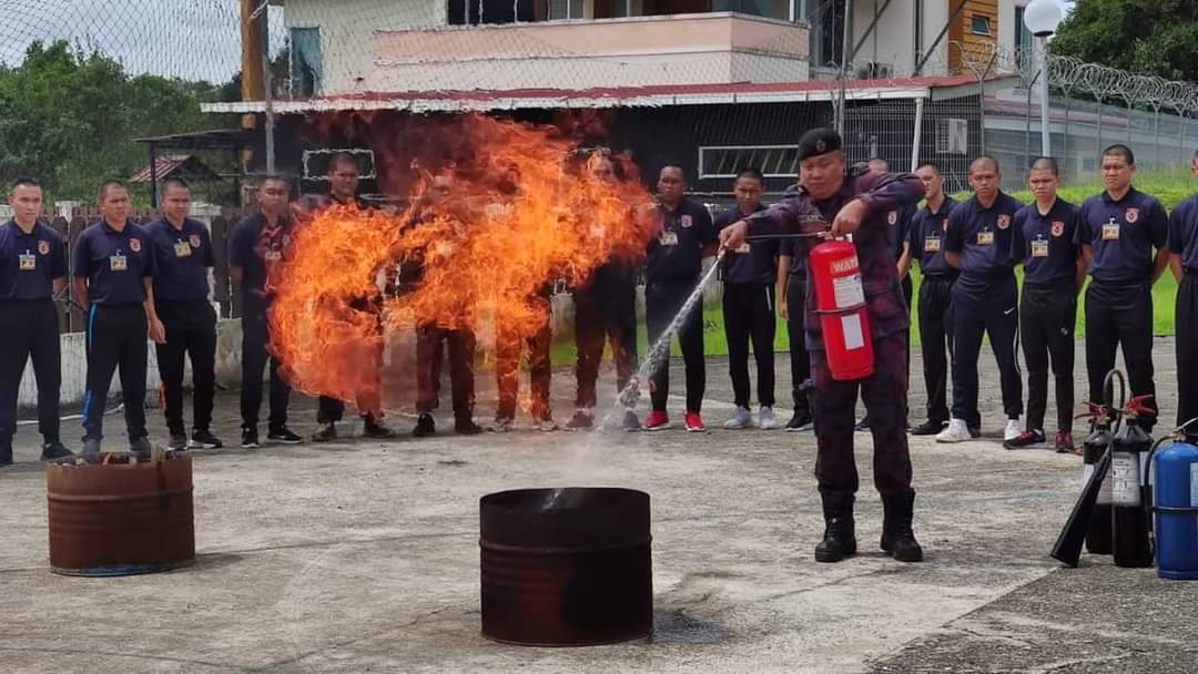 Berita 2021c - Rekrut SPSS tingkat kesedaran bahaya kebakaran...