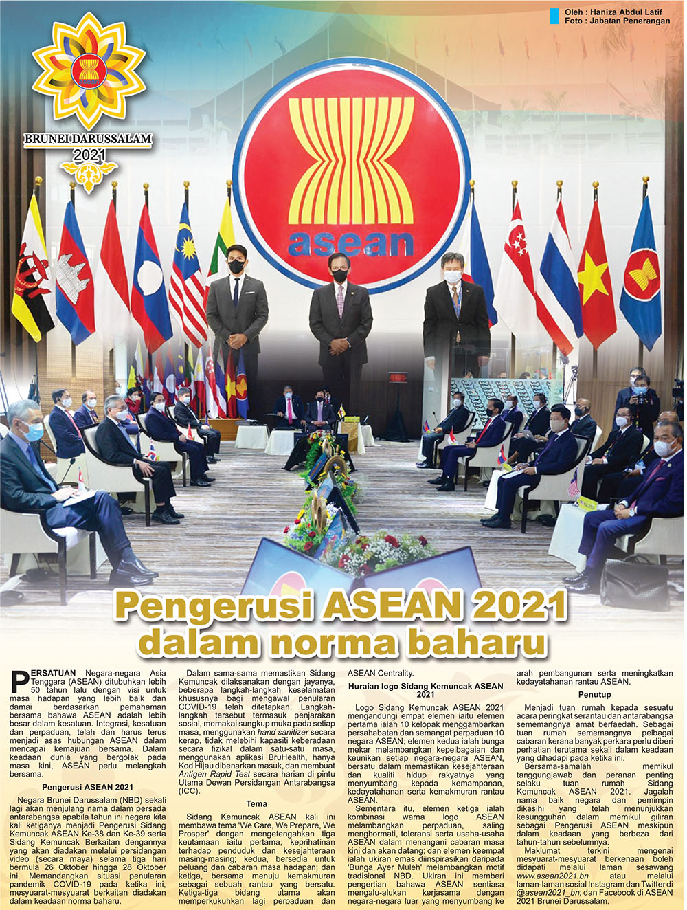 Rencana - Pengerusi ASEAN 2021 dalam norma baharu