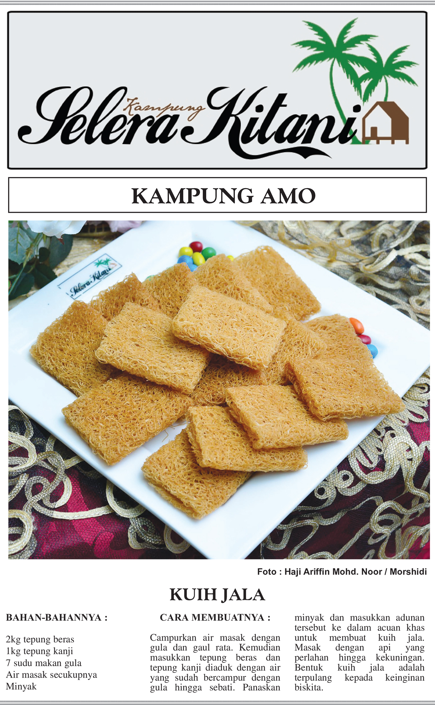 Selera Kampung Kitani - Kuih Jala