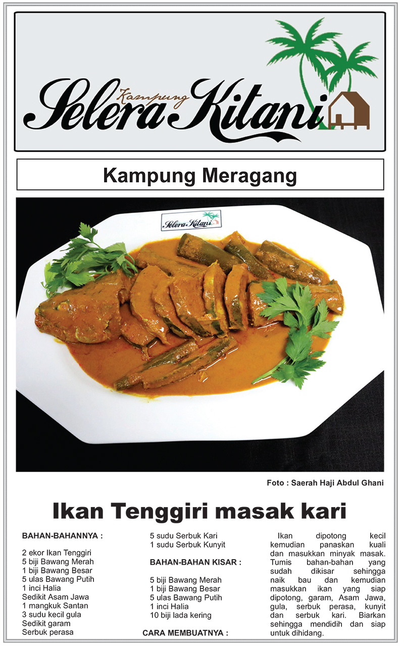 Selera Kampung Kitani - Ikan Tenggiri Masak Kari