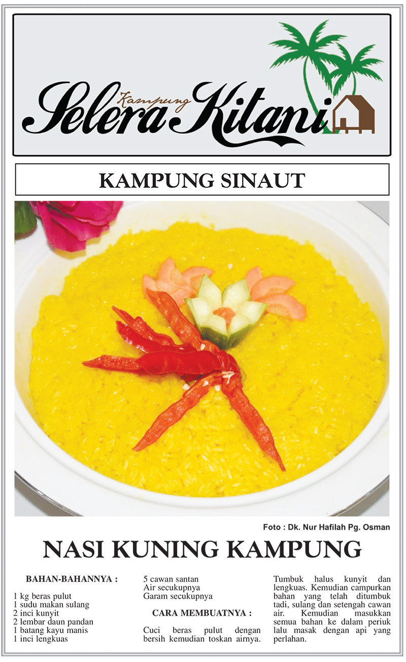 Selera Kampung Kitani - NASI KUNING KAMPUNG