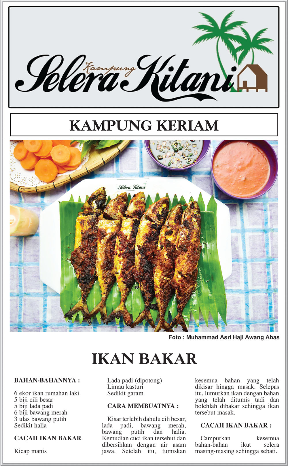 Selera Kampung Kitani - KUIH PENYARAM